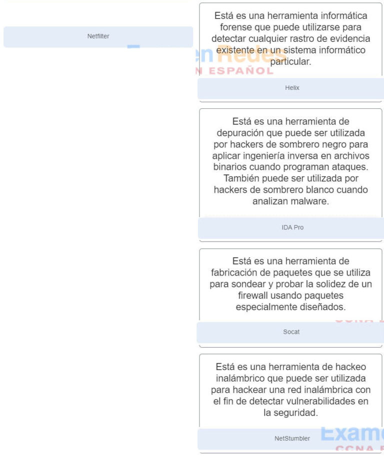 Módulos 13 - 17: Examen del Grupo, Amenazas y Ataques Respuestas