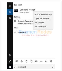 CyberOps Associate Módulo 3 - Sistema operativo Windows