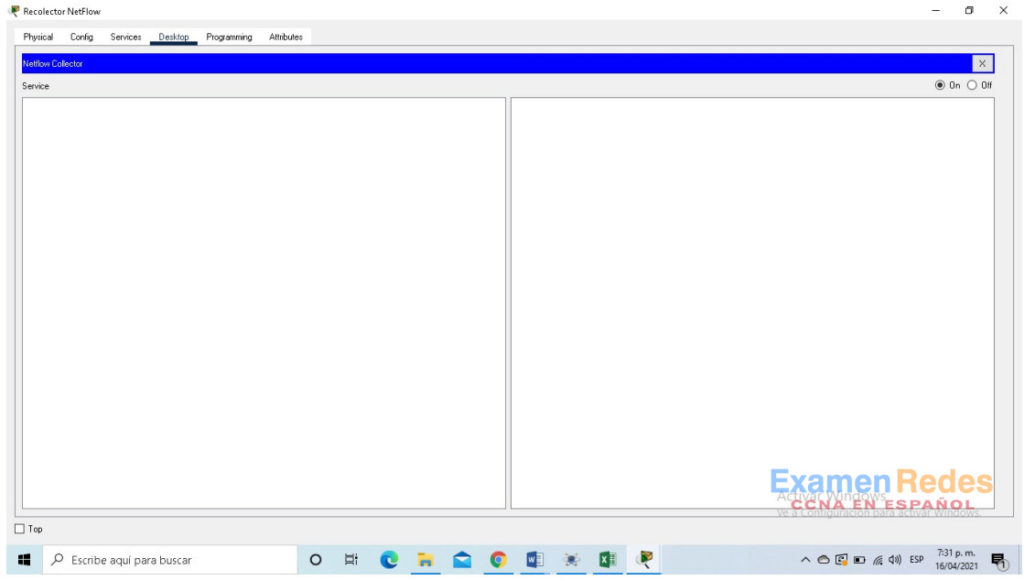 25.3.10 Packet Tracer: Explorar una implementación de NetFlow