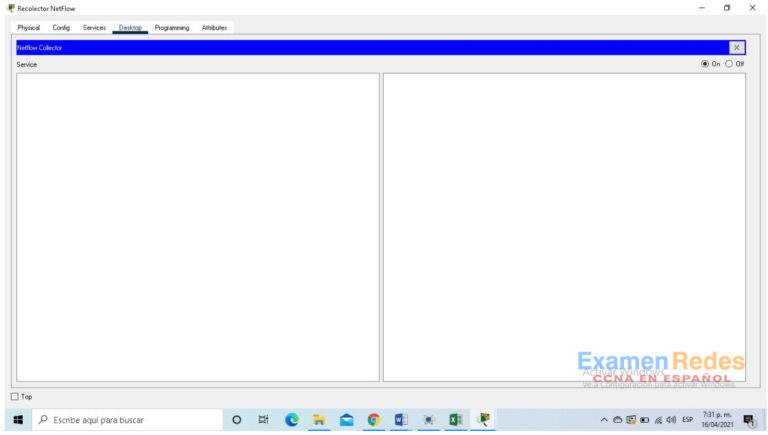 25.3.10 Packet Tracer: Explorar una implementación de NetFlow